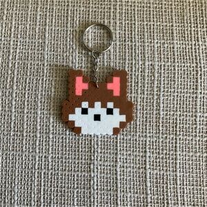 Accessories | Handmade Husky Perler Bead Keychains | Poshmark